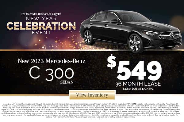 Mercedes-Benz Lease Deals | Mercedes-Benz of Los Angeles