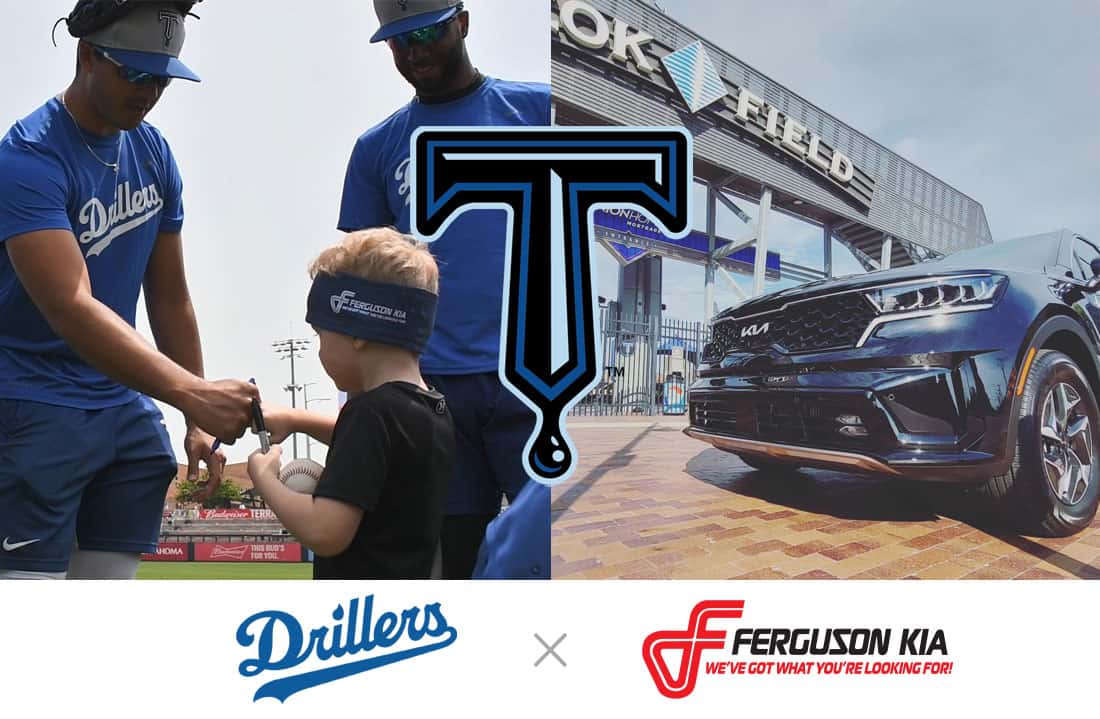 Ferguson Kia Renews Partnership with the Tulsa Drillers for 2025 Season