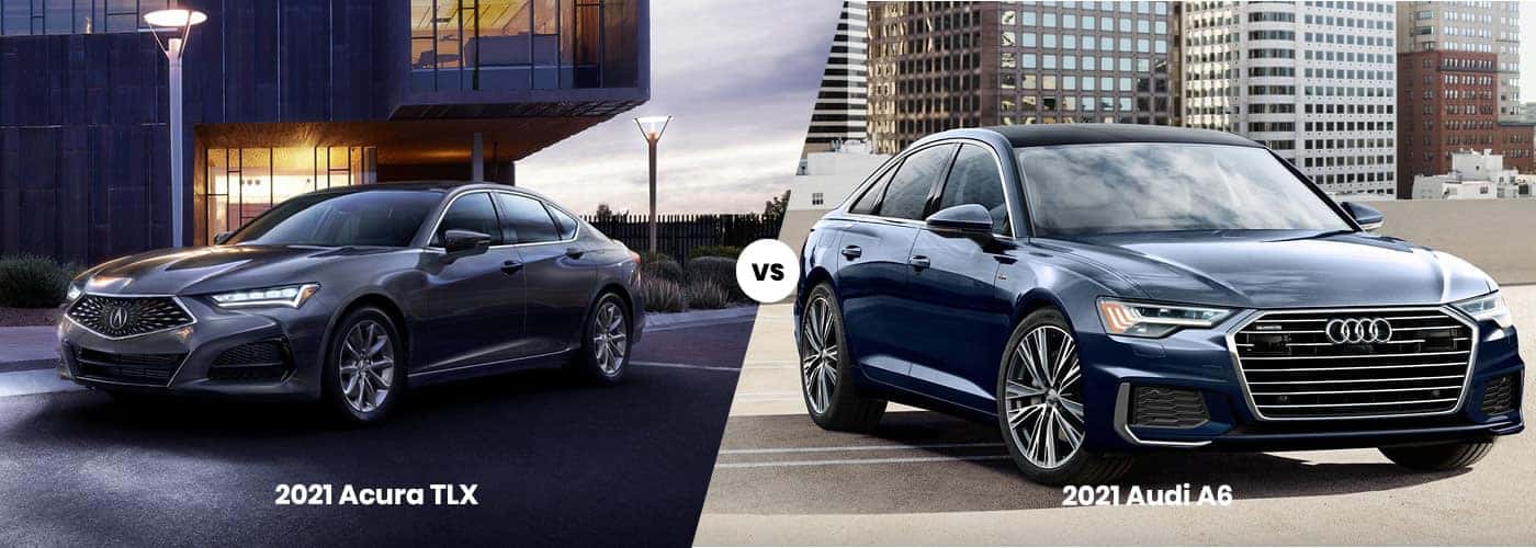 2021 Acura TLX vs. Audi A6 I Compare Audi and Acura | Fisher Acura