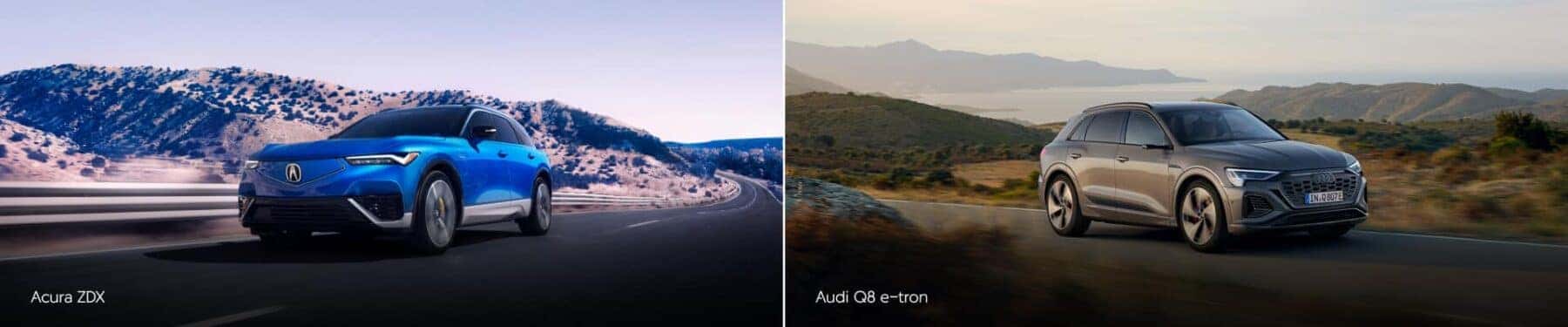 2024 Audi Q8 e-tron VS 2024 Acura ZDX Type S | Fisher Acura