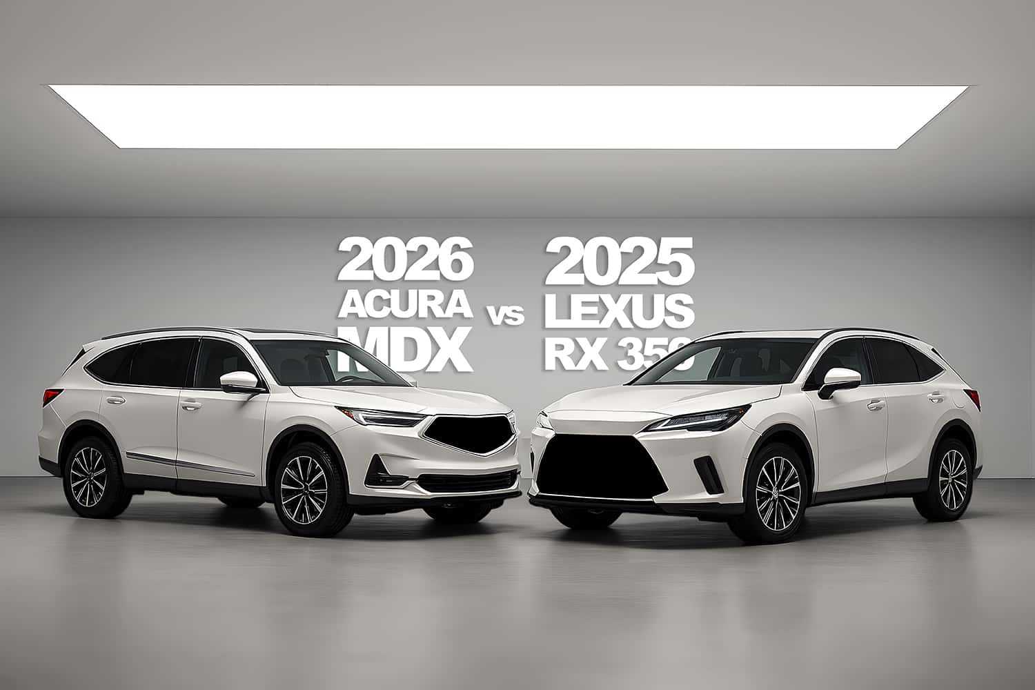 2026 Acura MDX vs Lexus RX 350 | A Luxury SUV Comparison – Fisher Acura Boulder