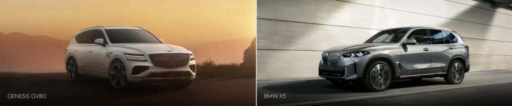 2025 Genesis GV80 Vs. 2025 BMW X5 Detailed Comparison