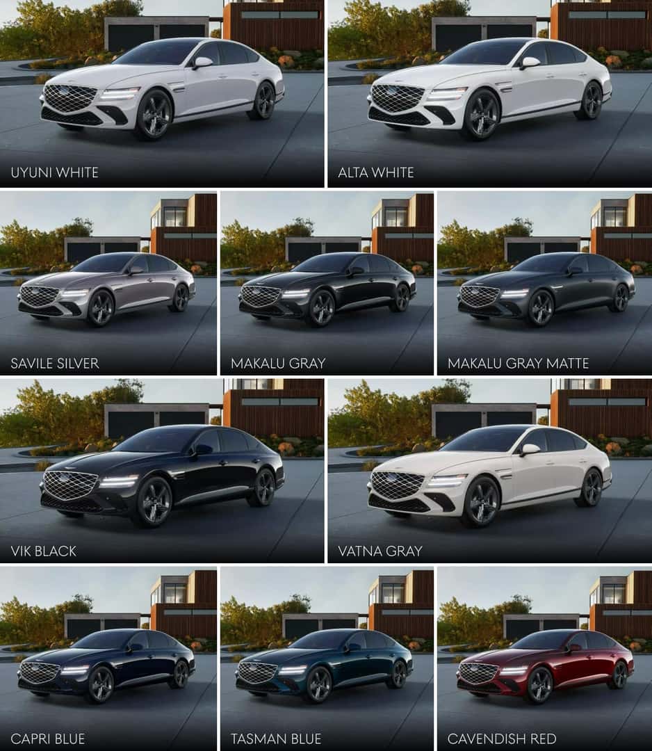 2025 Genesis G80 Sport Trim: Specs, Colors, Interior & More