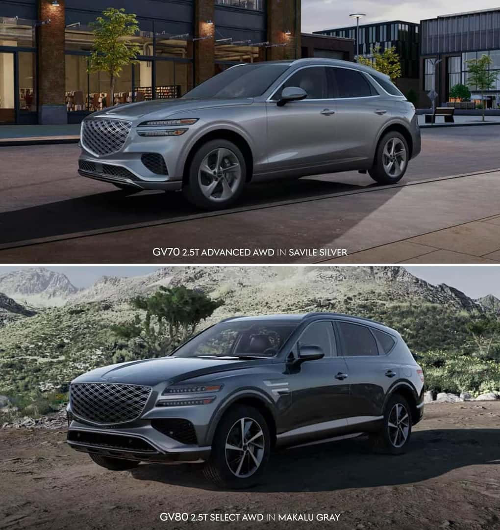 2026 Genesis GV70 Vs. Genesis GV80: What's The Difference?
