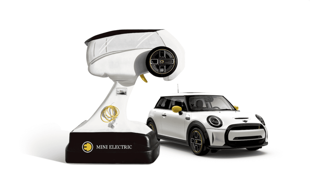 GIANT RC CAR CONTROLLER THAT CAN CHARGE ELECTRIC VEHICLES | Habberstad MINI