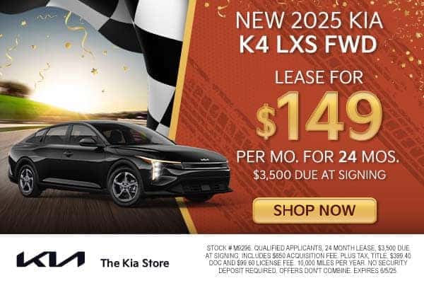 2025 Kia K4 Lease Deals