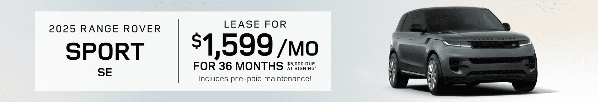 Current New Land Rover Specials Offers | Land Rover Lehi