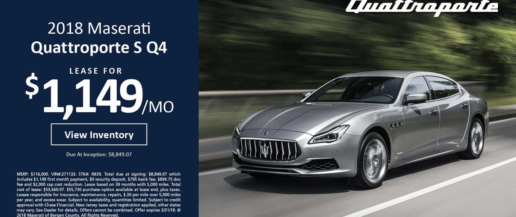 Maserati of Bergen County | Maserati Dealer in Upper Saddle River, NJ