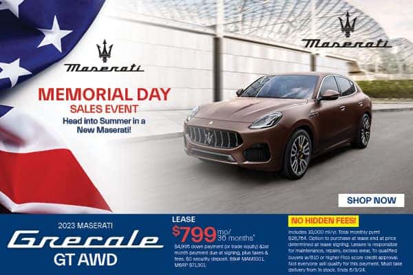 Current New Maserati Specials Offers | Maserati of Bergen County