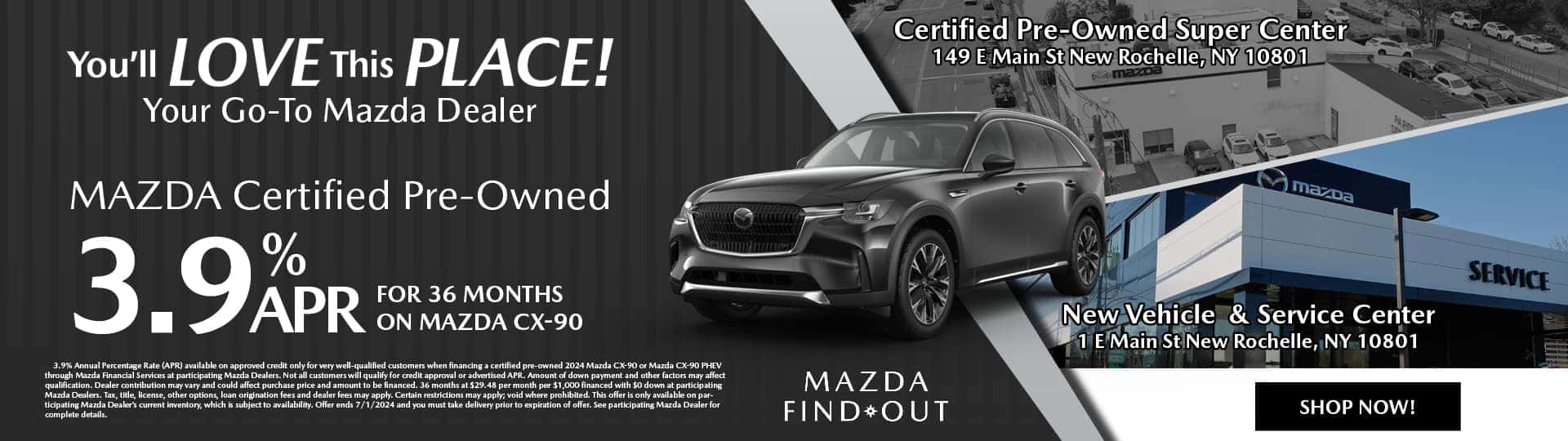 Mazda of New Rochelle | New & Used Car Dealer Near New Rochelle, NY