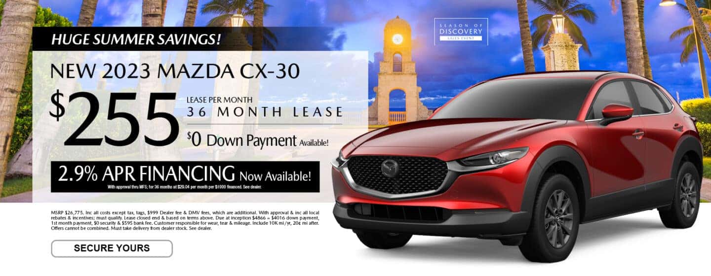 Mazda Lease near Lake Worth, FL | Mazda of Palm Beach
