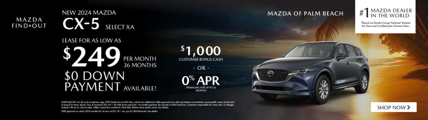 Mazda Lease near Lake Worth, FL | Mazda of Palm Beach