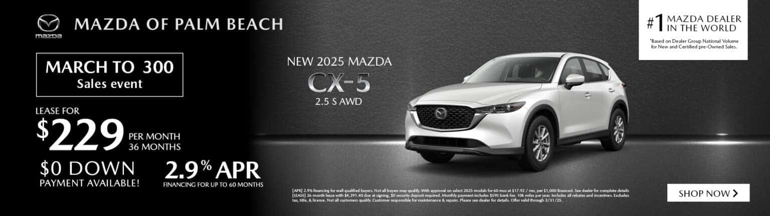 Mazda Lease near Lake Worth, FL | Mazda of Palm Beach