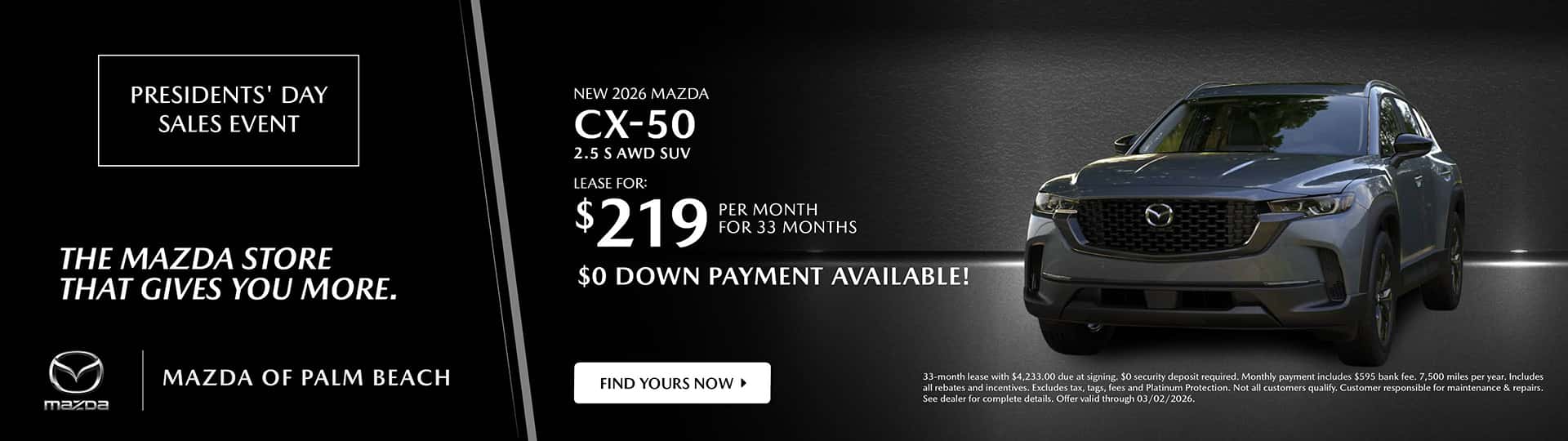 Mazda Lease near Lake Worth, FL | Mazda of Palm Beach