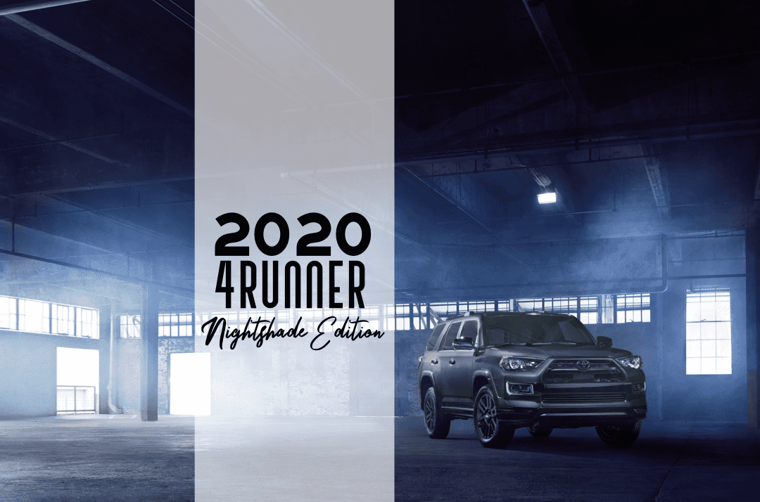 2020 4Runner Nightshade Edition | Oak Lawn Toyota
