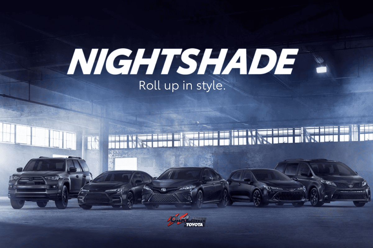 Toyota Nightshade Special Editions for 2020 | Oak Lawn Toyota