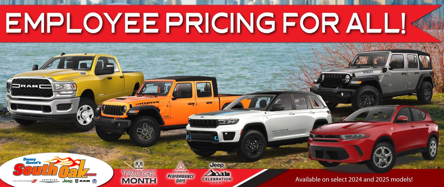 Jeep, RAM, and Dodge Employee Pricing At South Oak in Matteson | South ...