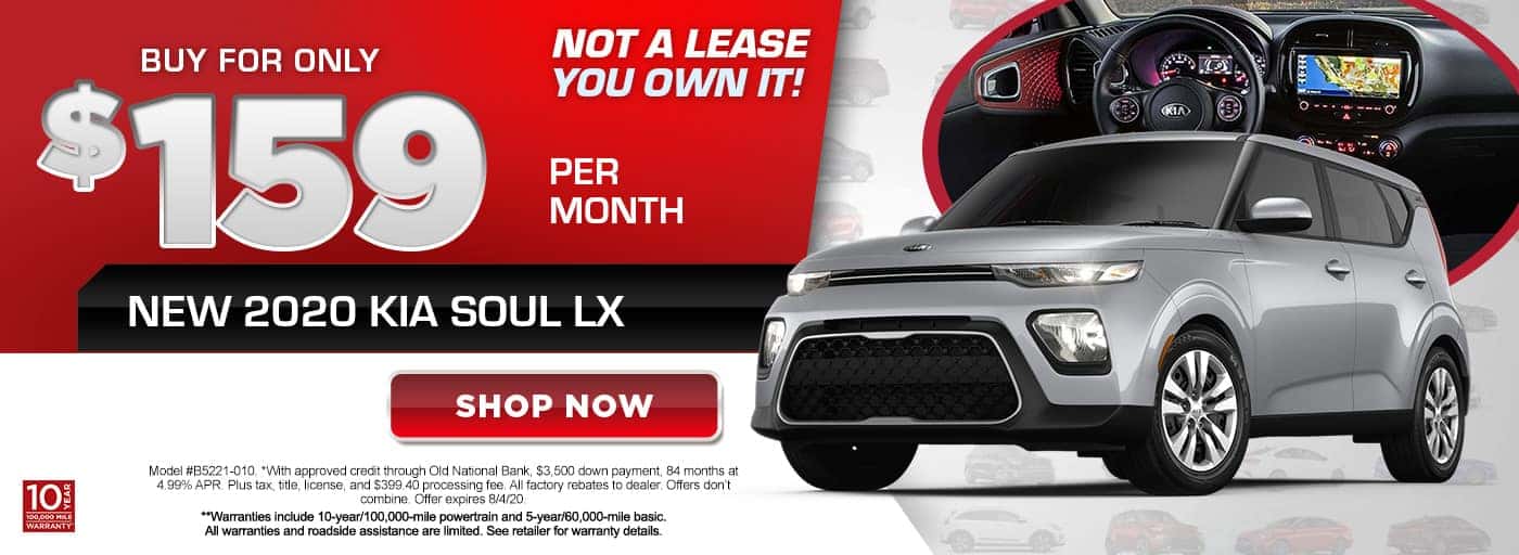 New Specials on Kias near Louisville KY | The Kia Store