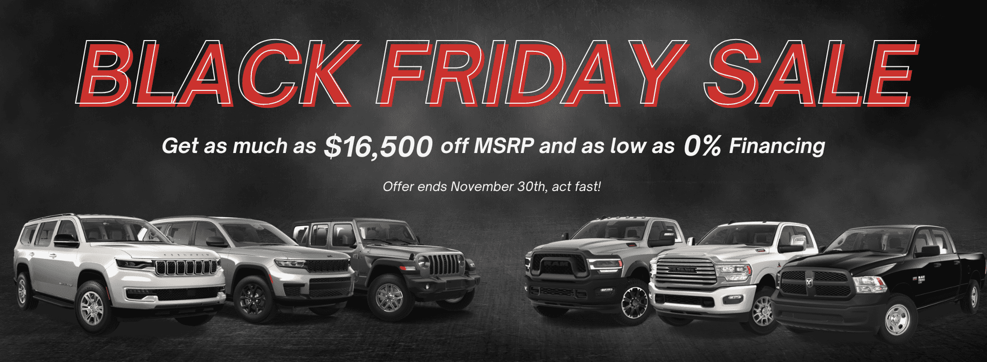 Black Friday Sale | Black Friday Deals | Whitten Brothers CDJR Richmond Black Friday Sale | Black Friday Deals | Whitten Brothers CDJR Richmond