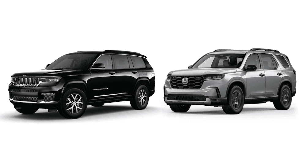 Jeep Grand Cherokee L vs Honda Pilot | New Jeep SUV | Three Row SUV ...